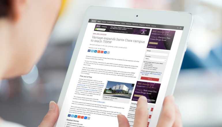 REQ | Vantage Data Centers | B2B Public Relations